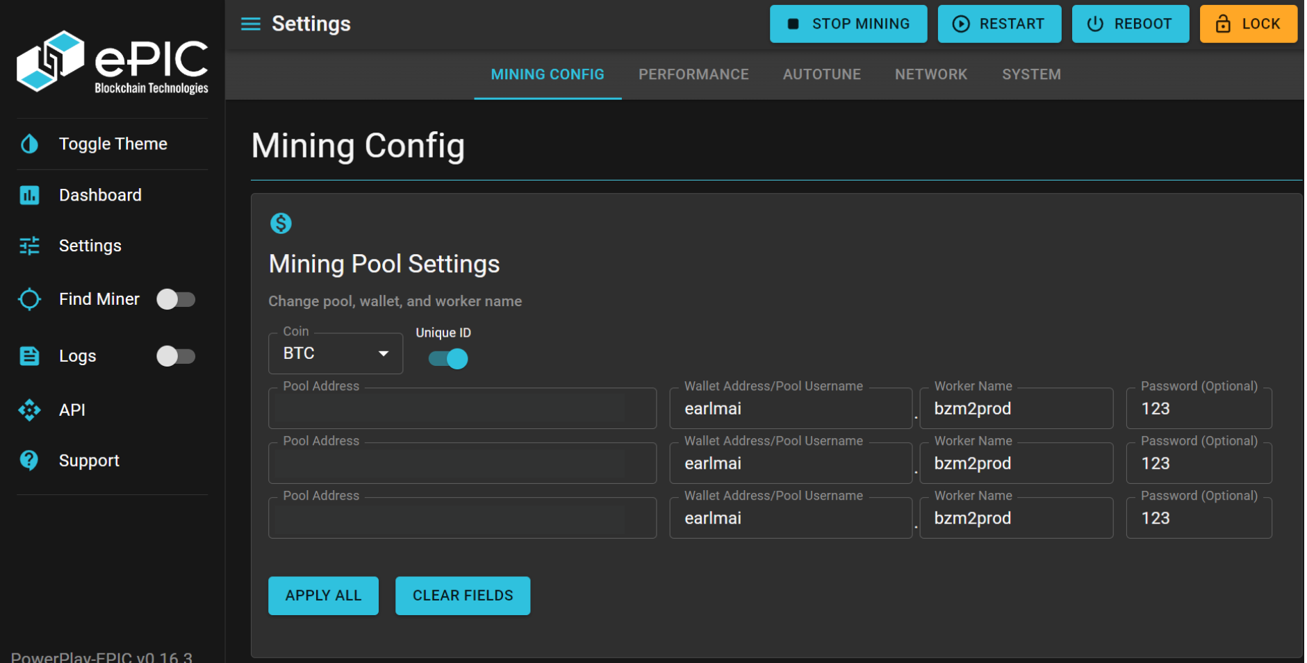 BlockMiner Model 520i Installation Guide Home An ePIC Journey- ePIC Blockchain